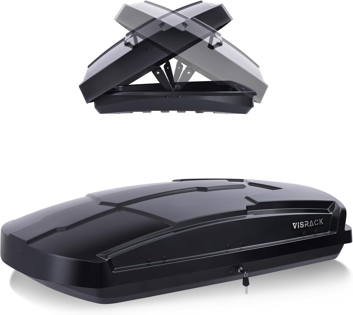 Amazon.com: Cargo Box, Waterproof Rooftop Cargo Carrier with Car Trunk ...