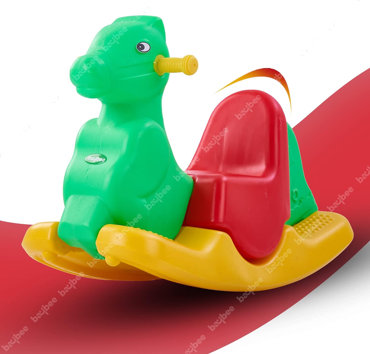 Buy Amazon Brand - Jam & Honey Ride-On Giraffe Rocker Toy | Sturdy ...