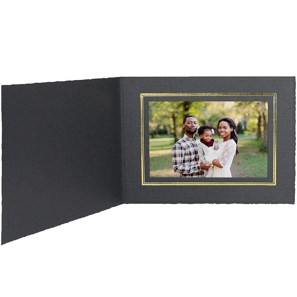 Amazon.com - Collectors Gallery Classic Black Portrait Folders for ...