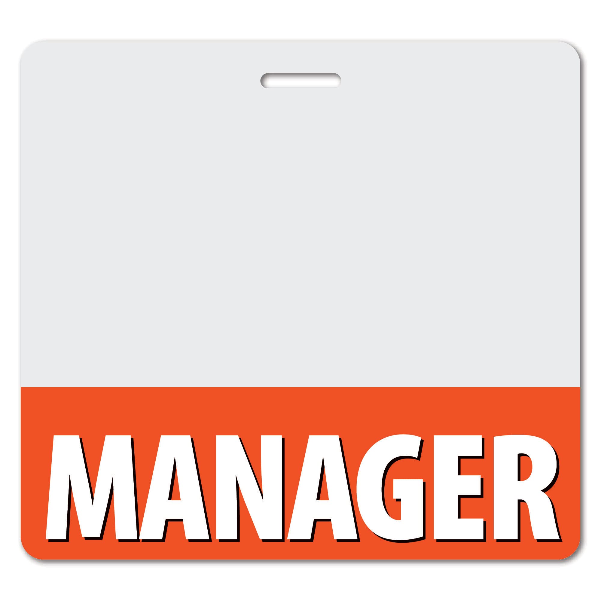 Candle Making Wax Manager ID Badge Backers - Heavy Duty Teal Vertical ...