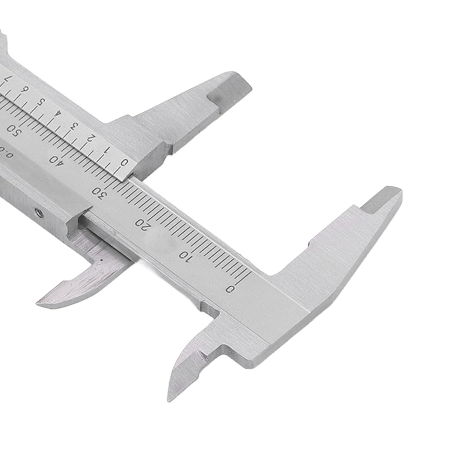 Pocket Measuring Instrument Mini Plastic Vernier Caliper 0-80mm ...
