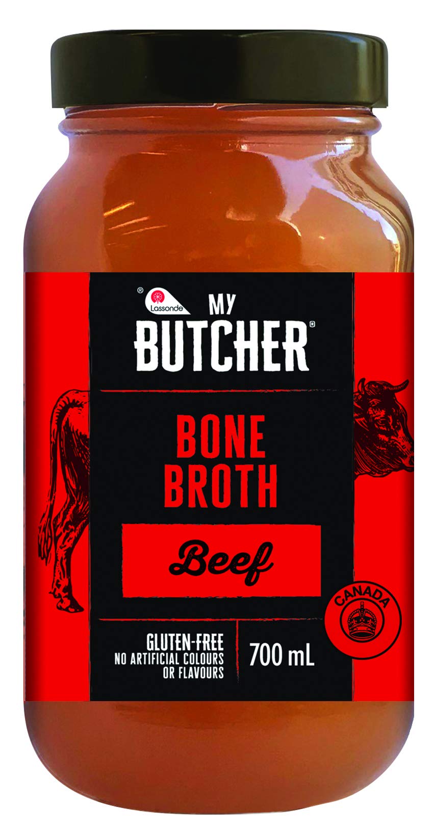 MY BUTCHER Bone Broth, 700 milliliters : Amazon.ca: Grocery & Gourmet Food