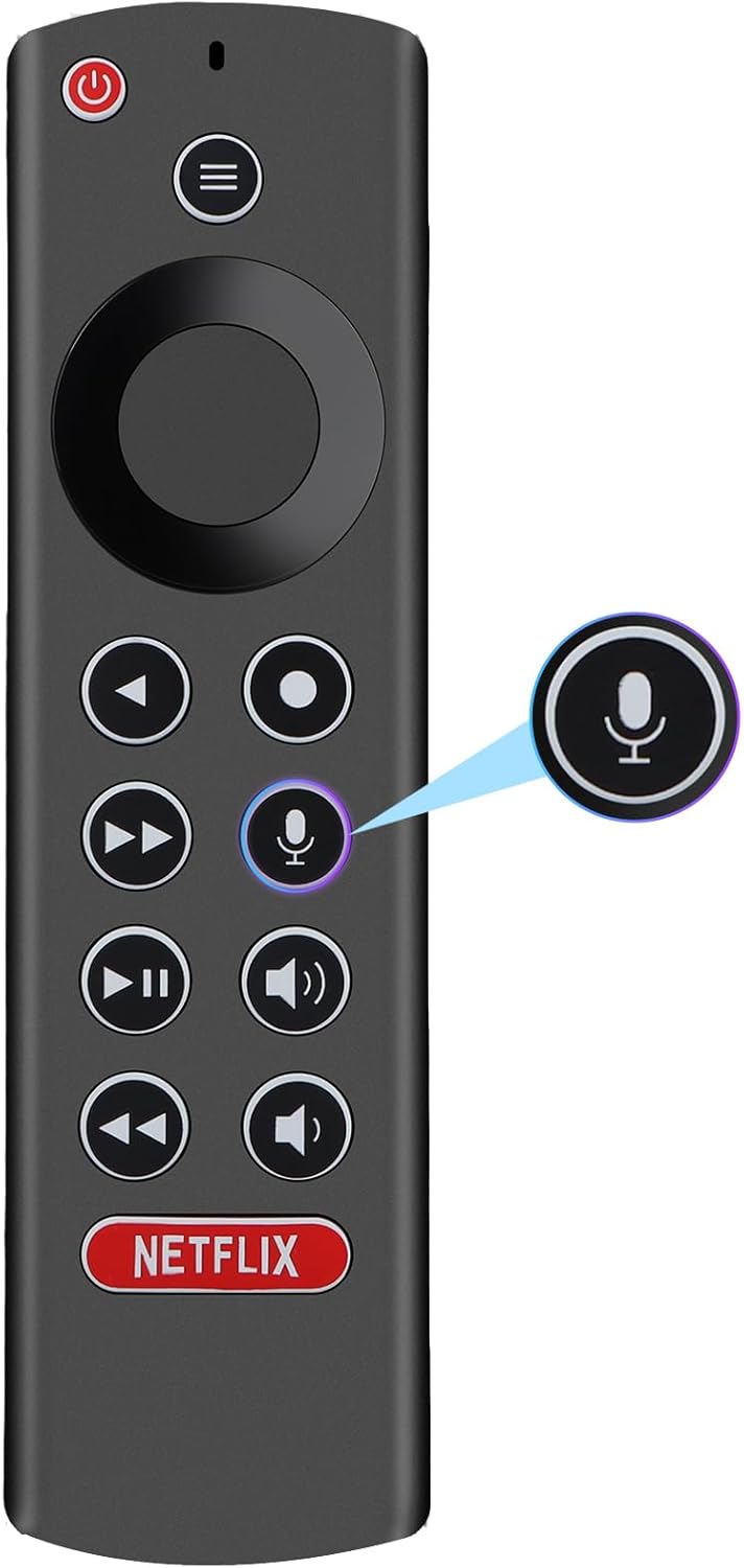 Amazon.com: Gvirtue Voice P3700 Universal Remote Control Backlit ...