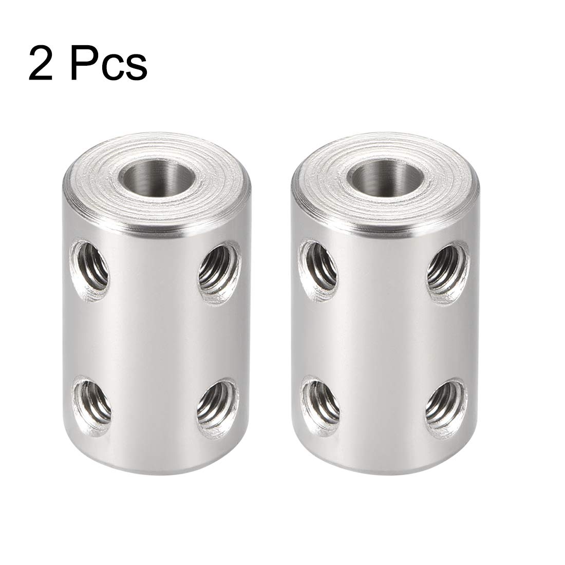Snapklik.com : Uxcell 5mm To 5mm Bore Rigid Coupling Set Screw L22XD14 ...