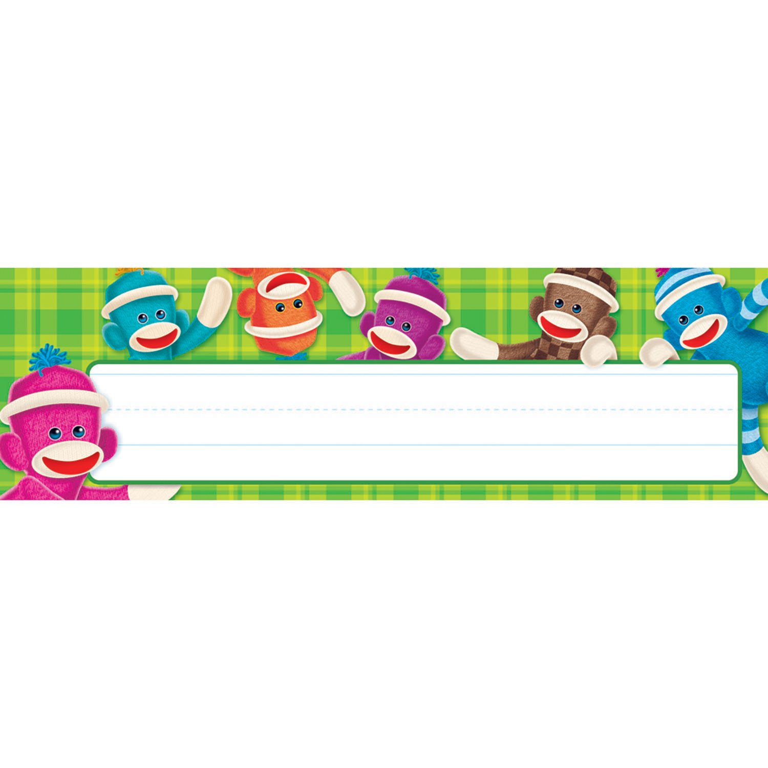 Amazon.com: TREND ENTERPRISES, INC. Sock Monkeys Desk Toppers Name ...