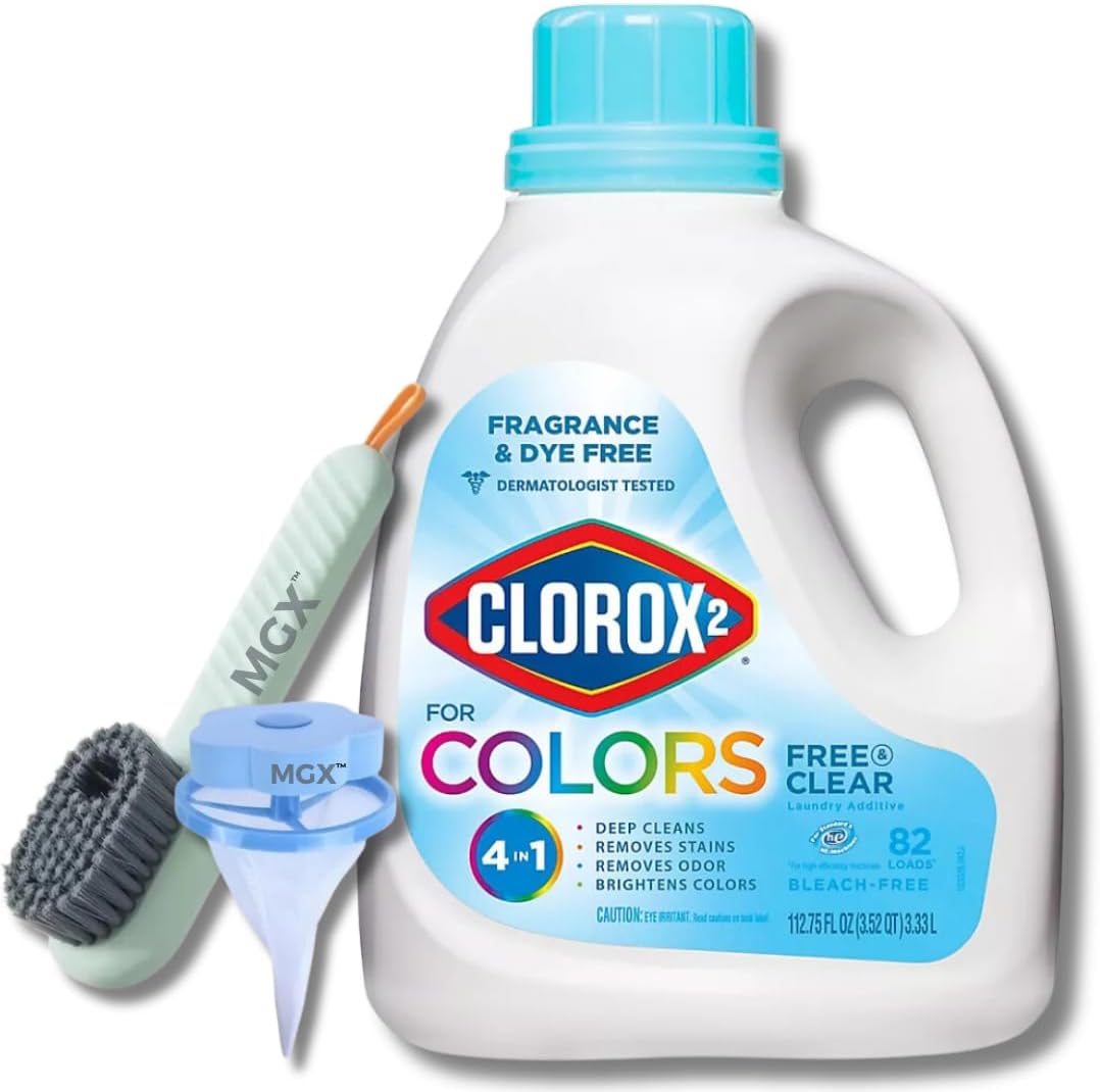 Amazon.com: Clorox Colorload Non-Chlorine Bleach, 60 Oz Bottle, 60 Fl ...