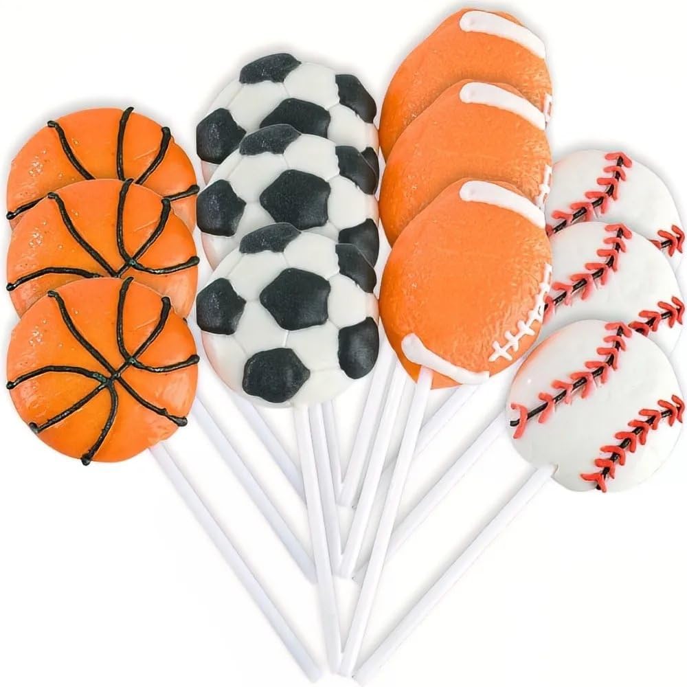 Amazon.com : Super Sports Ball Candy Basketball, Football, Soccer, and ...