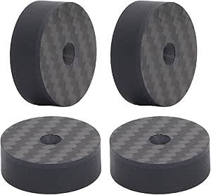 Amazon.com: 4pcs HiFi Speaker Isolation Feet Pads, 30 * 10mm Carbon ...