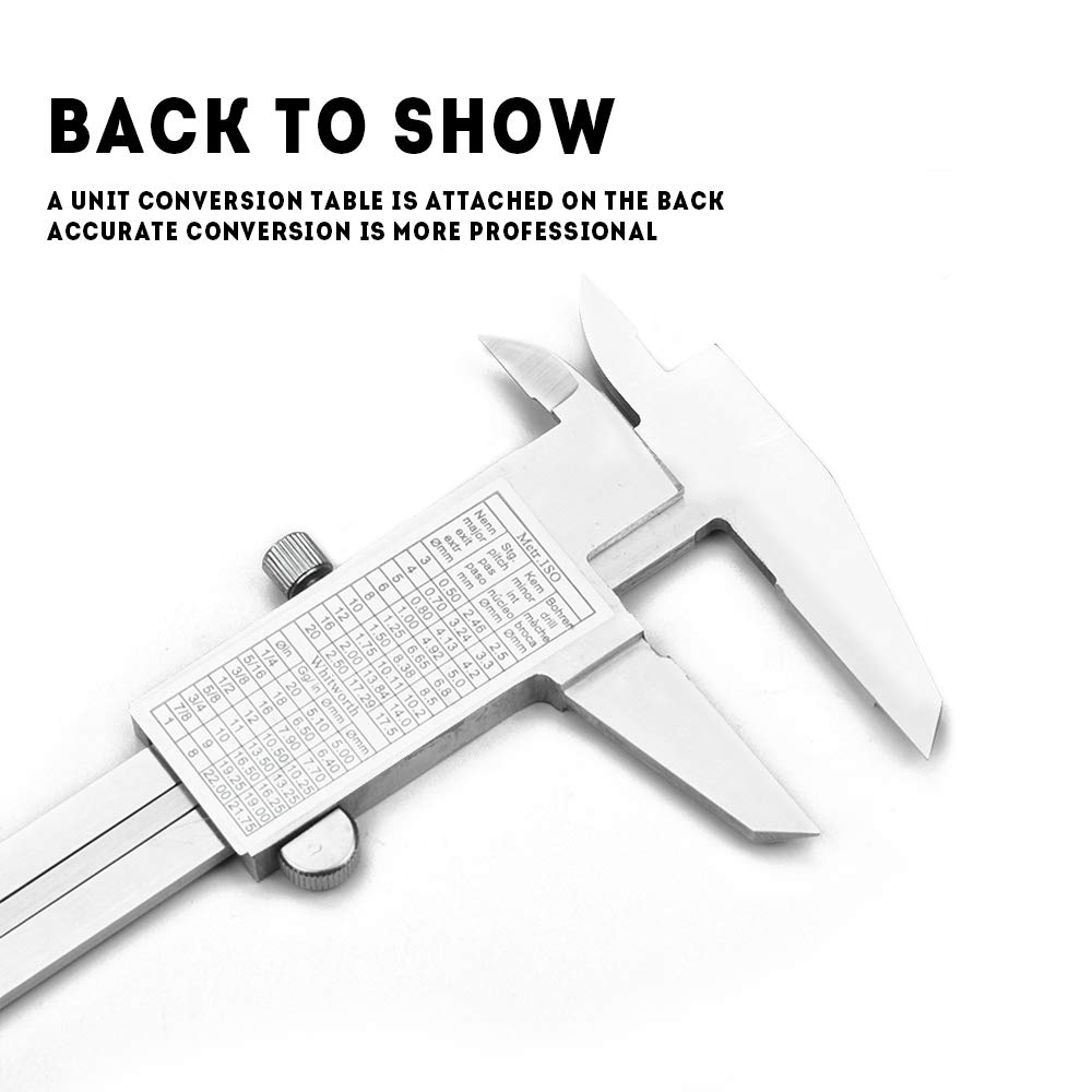 Snapklik.com : Oudtinx Professional Caliper Vernier Caliper Stainless ...