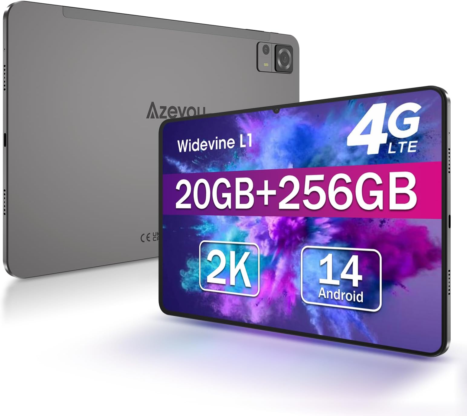 Amazon.com : android 14 Tablet with SIM Card Slot,11.97 Inch Cellular ...