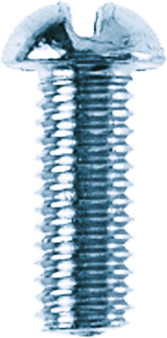 Danco No. 10-32 in. x 1/2 in. L Slotted Round Head Brass Bibb Screw 1 ...