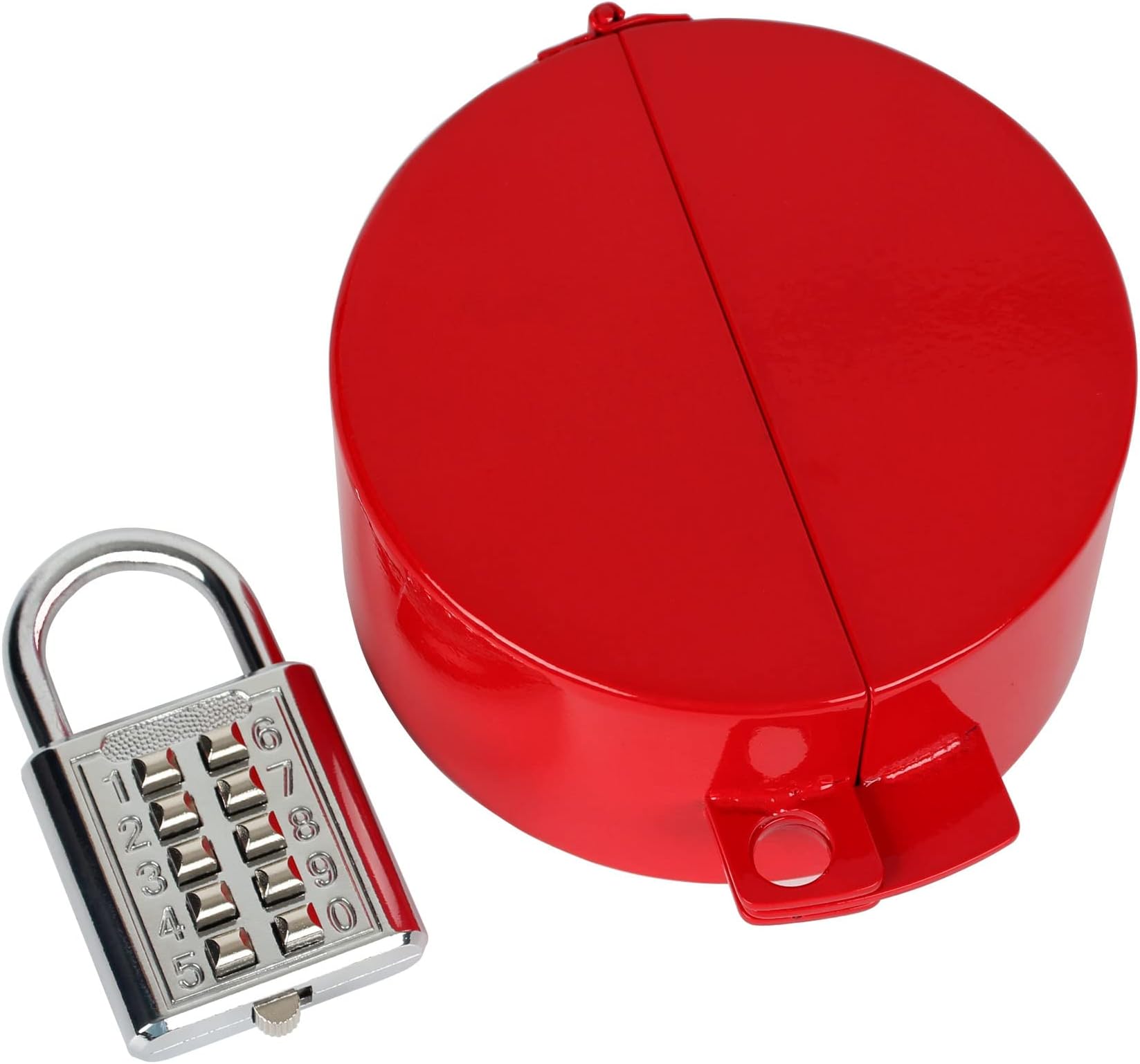 Amazon.com: Water Spigot Lock, Gate Valve Lockout, Faucet Locks Outdoor ...