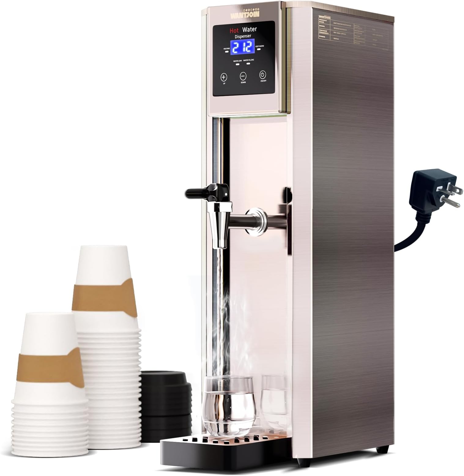 Amazon.com: Wantjoin Commercial Hot Water Dispenser with Commercial ...