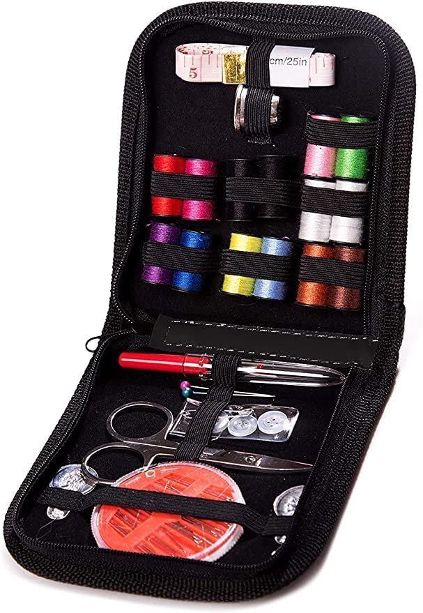 KOSHIYA Portable Sewing kit Box Sewing Supplies Accessories Mini Small ...