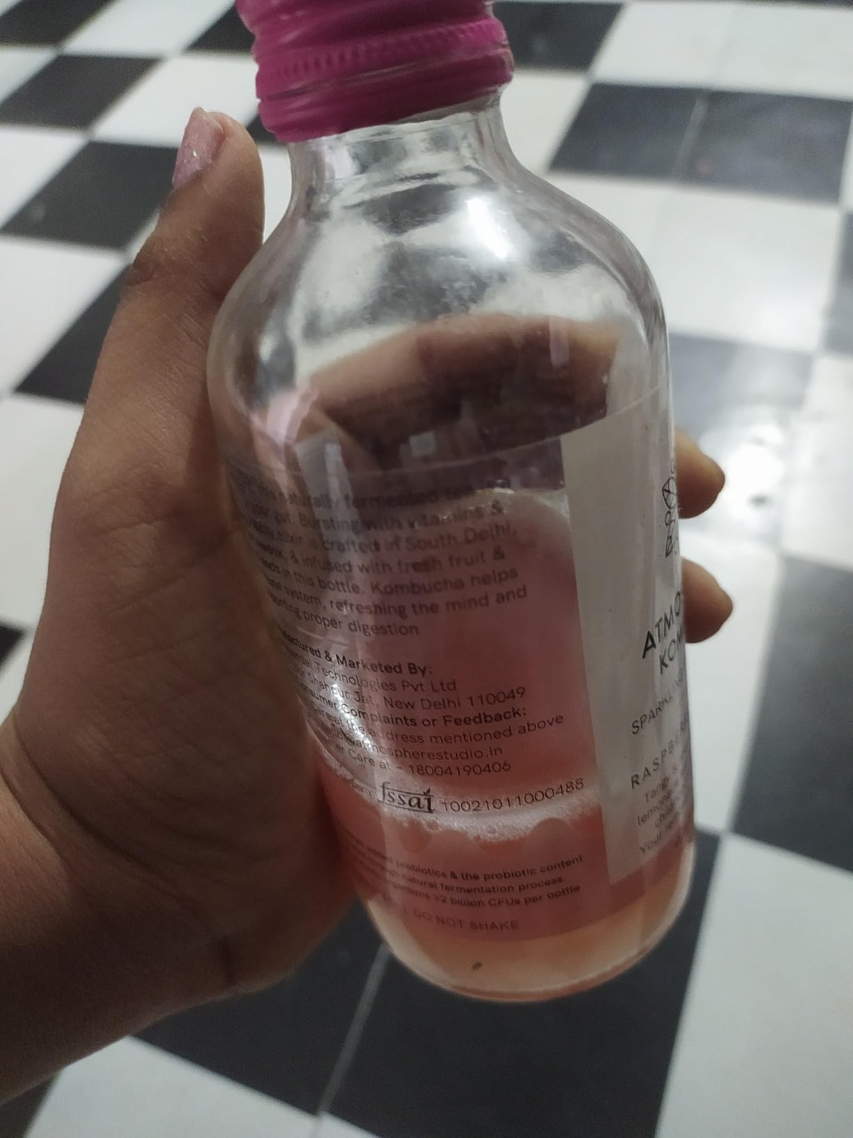 Atmosphere Kombucha Naturally Sparkling Probiotic Tea | Raspberry ...