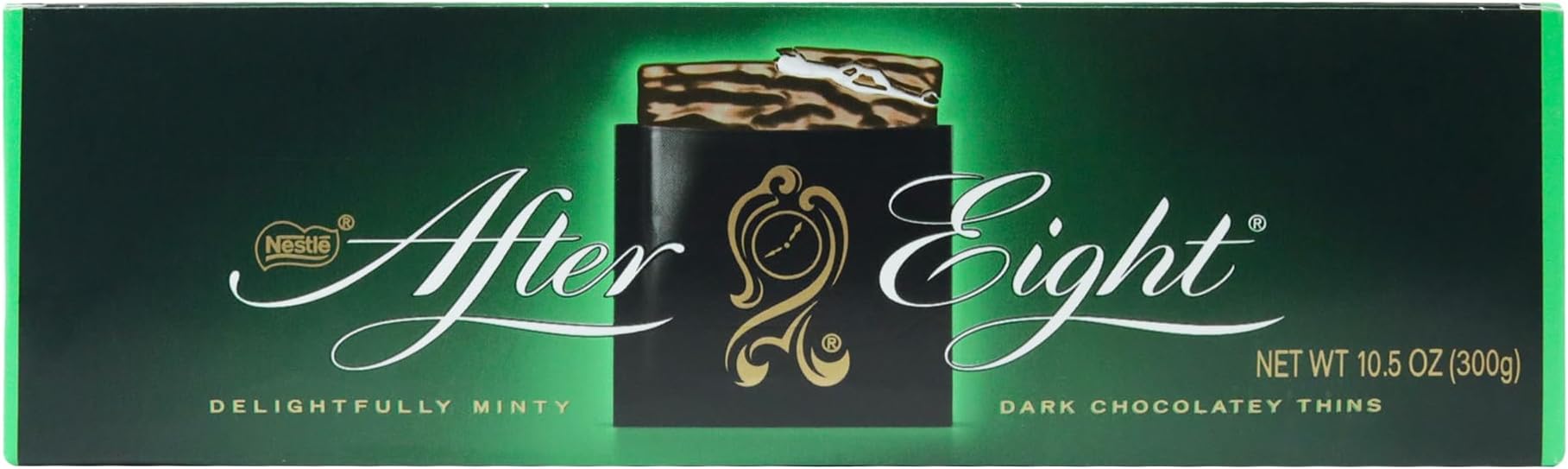 Amazon.com : Nestle After Eight, Dark Mint Thins (30 Mints - 300g/10 ...