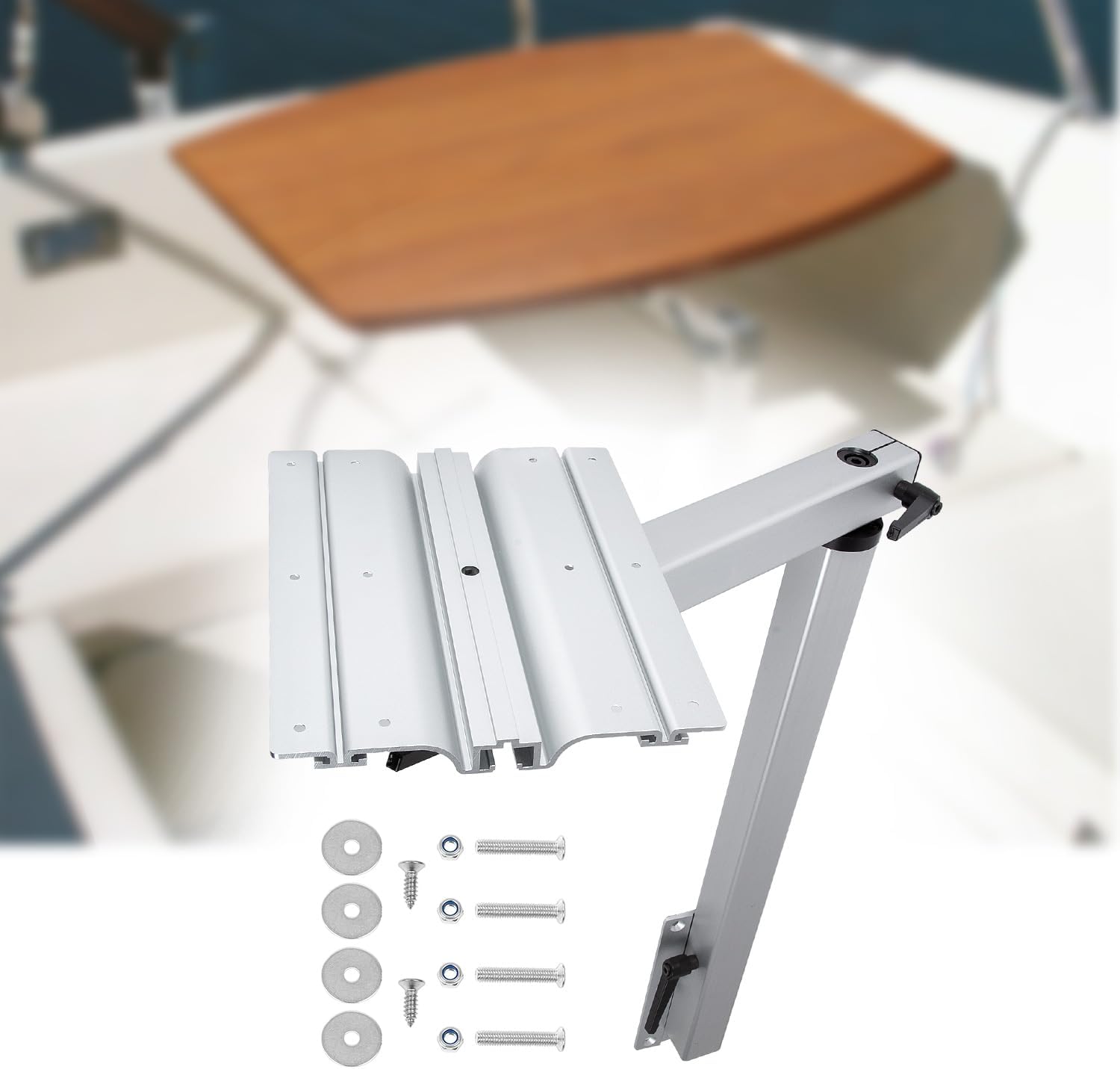 Amazon.com: Removable Table Leg Adjustable Aluminum Alloy Table Leg 360 ...