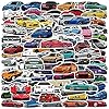 Amazon.com: DULEFUN 100pcs JDM Car Stickers, Racing Sport Car Stickers ...