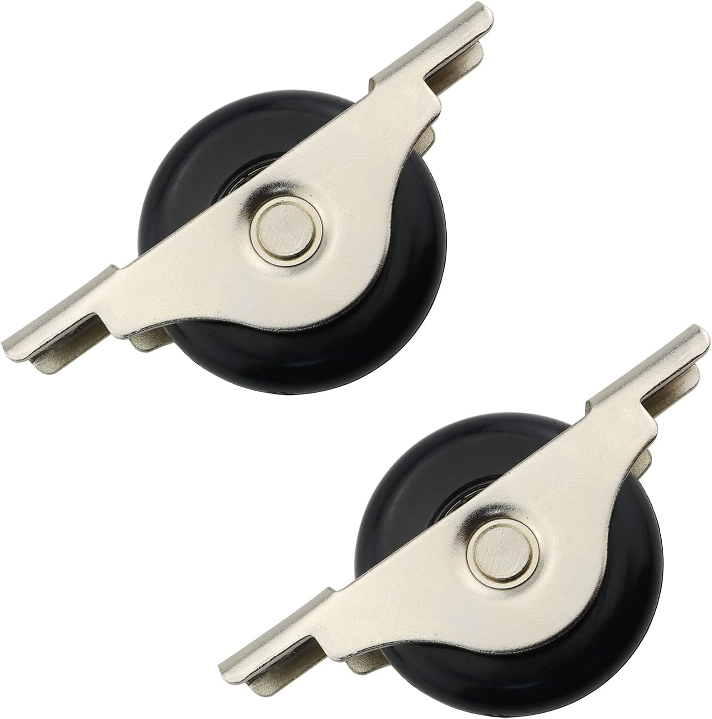 Amazon.com: JianLing 2pcs Dia 40mm Nylon Single Wheel Screen Door Wheel ...