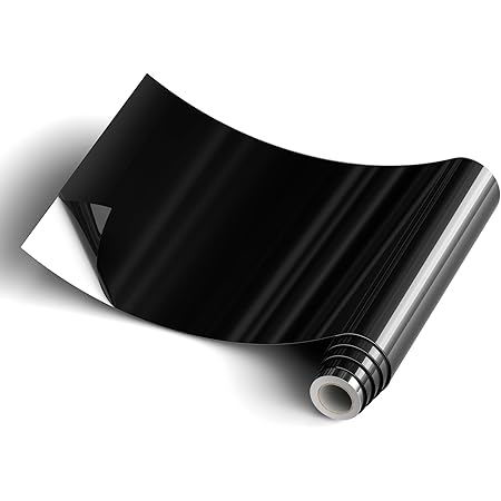 Amazon.com: EPRCUT Black Permanent Vinyl, 12" x 15FT Adhesive Vinyl ...