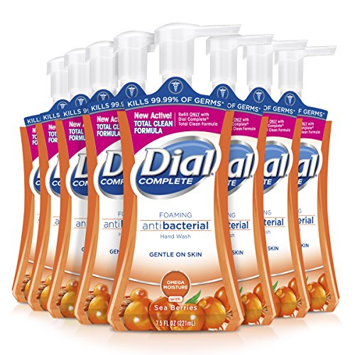Dial Complete Antibacterial Foaming Hand Wash, Fresh Pear, 7.5 fl oz ...