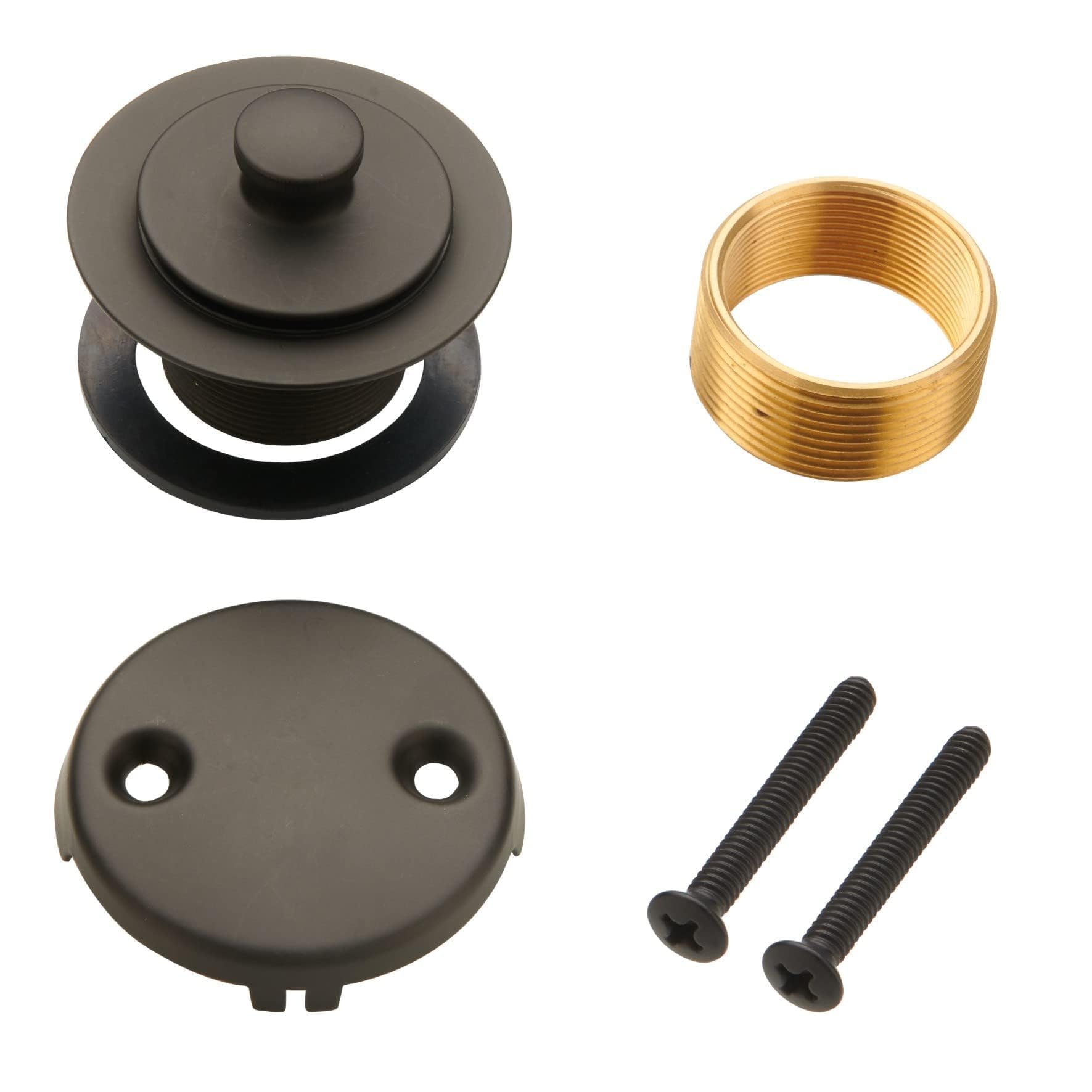 Snapklik.com : Bronze Bathtub Tub Drain Conversion Kit Assembly, Wellup ...