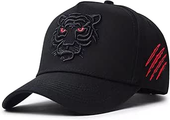 Tiger Hat Trucker Snapback Animal Cap Dad Hats Cool Hip Hop Sports Fan ...