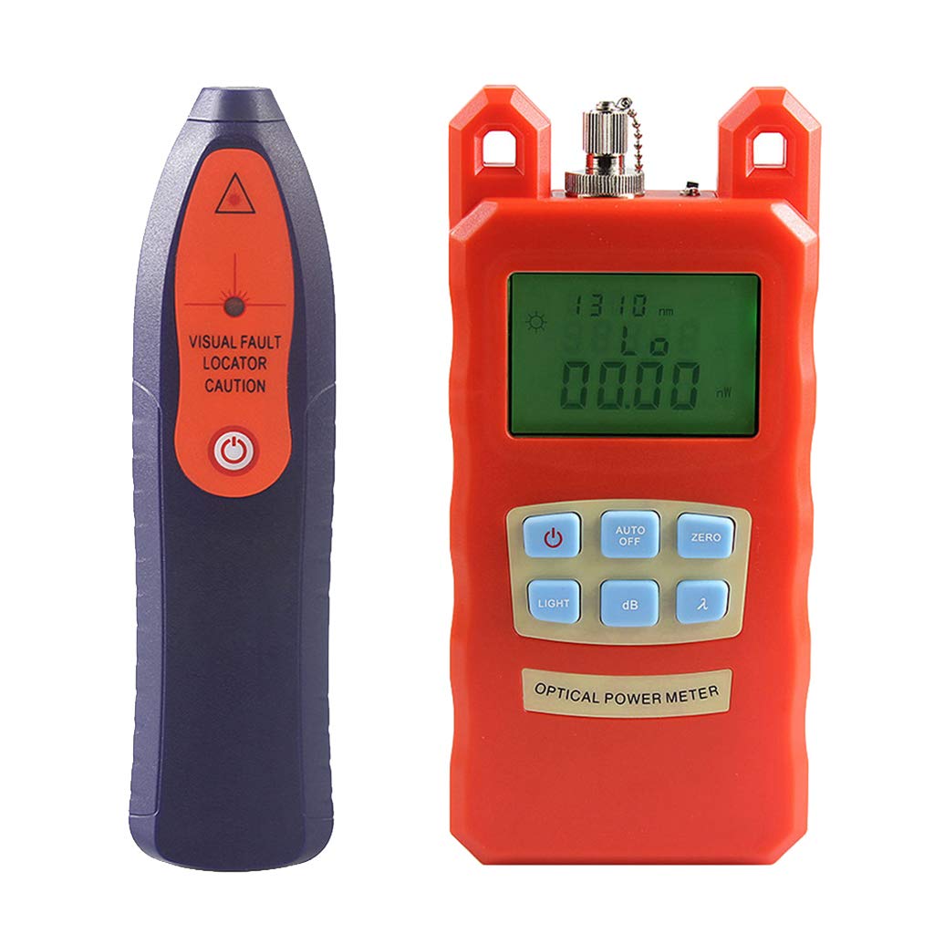 Buy P Prettyia AUA-70C Fiber Optic Cable Tester Optical Power Meter ...