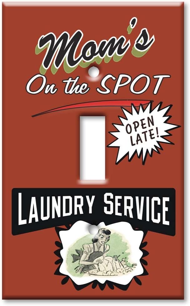 Art Plates - On the Spot Laundry Switch Plate - Single Toggle - Amazon.com