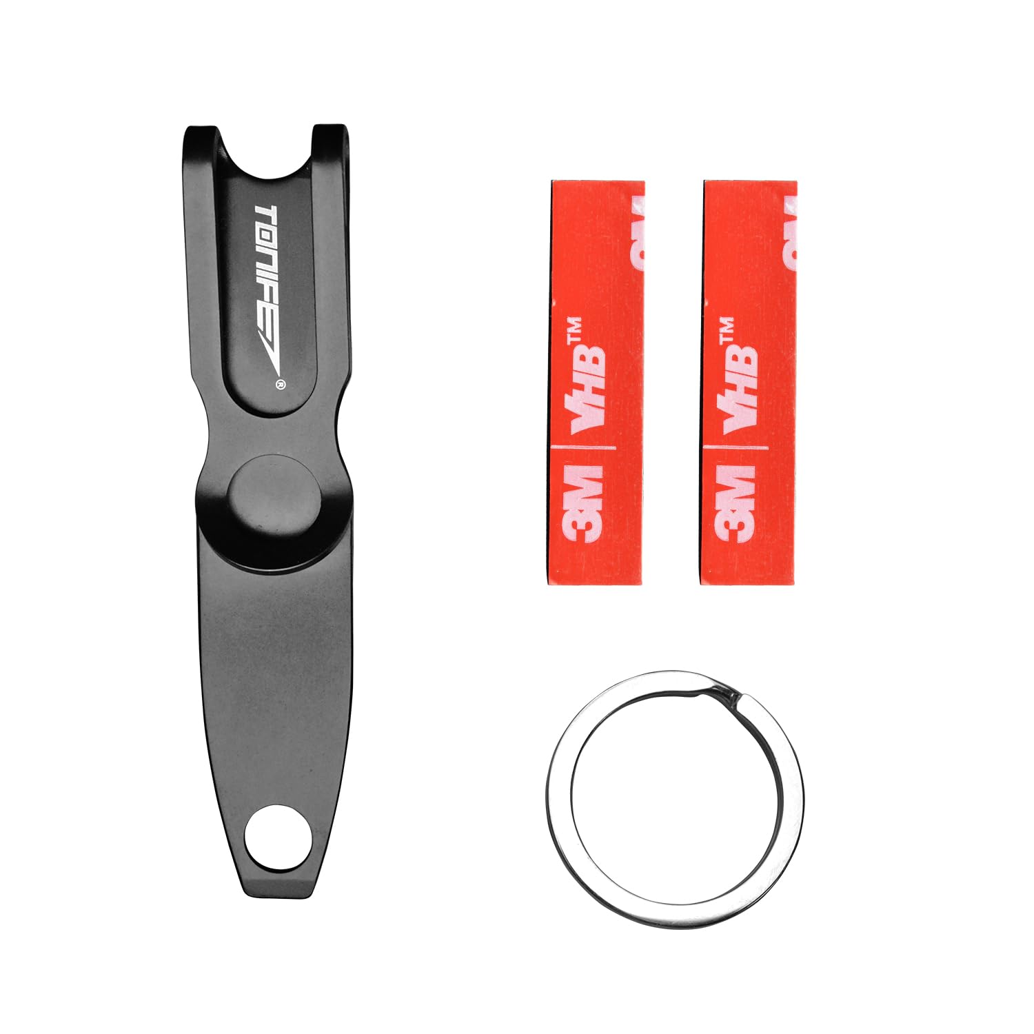 TONIFE EDC Pocket Clip ，Multi-Purpose Keychain, Cash Clip for Digital ...