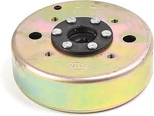 Amazon.com: Mokuo GY6 50CC Magnet Flywheel Rotor 8 Coil Compatible with ...