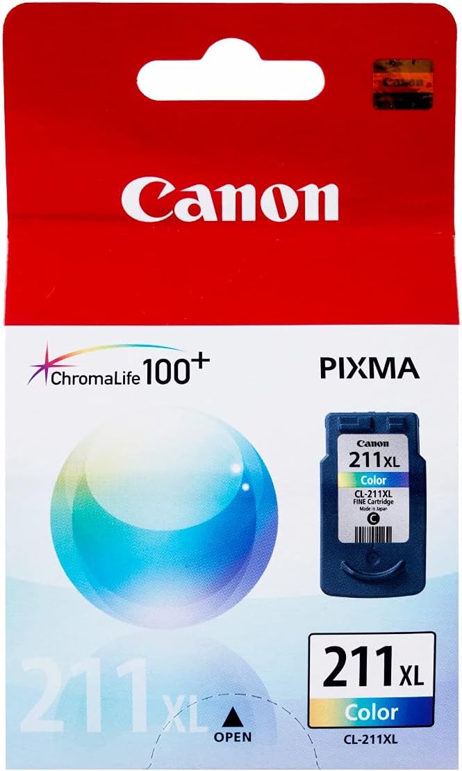 Canon PG-210 Black, CL-211 Color Ink Cartridge Set for PIXMA MP240 ...