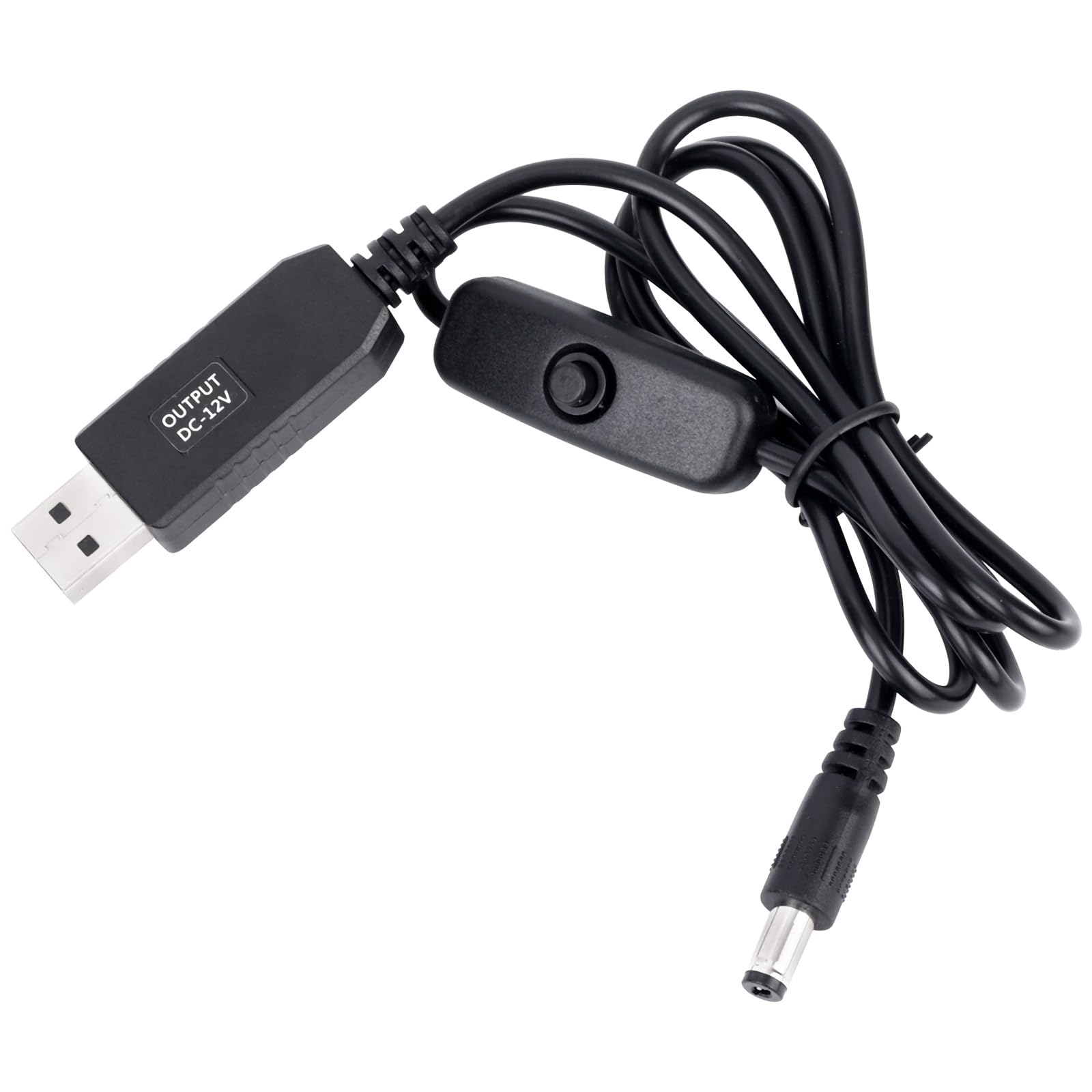 Amazon.com: 12V USB Power Adapter Cord, Resistant to Repeated Bending ...