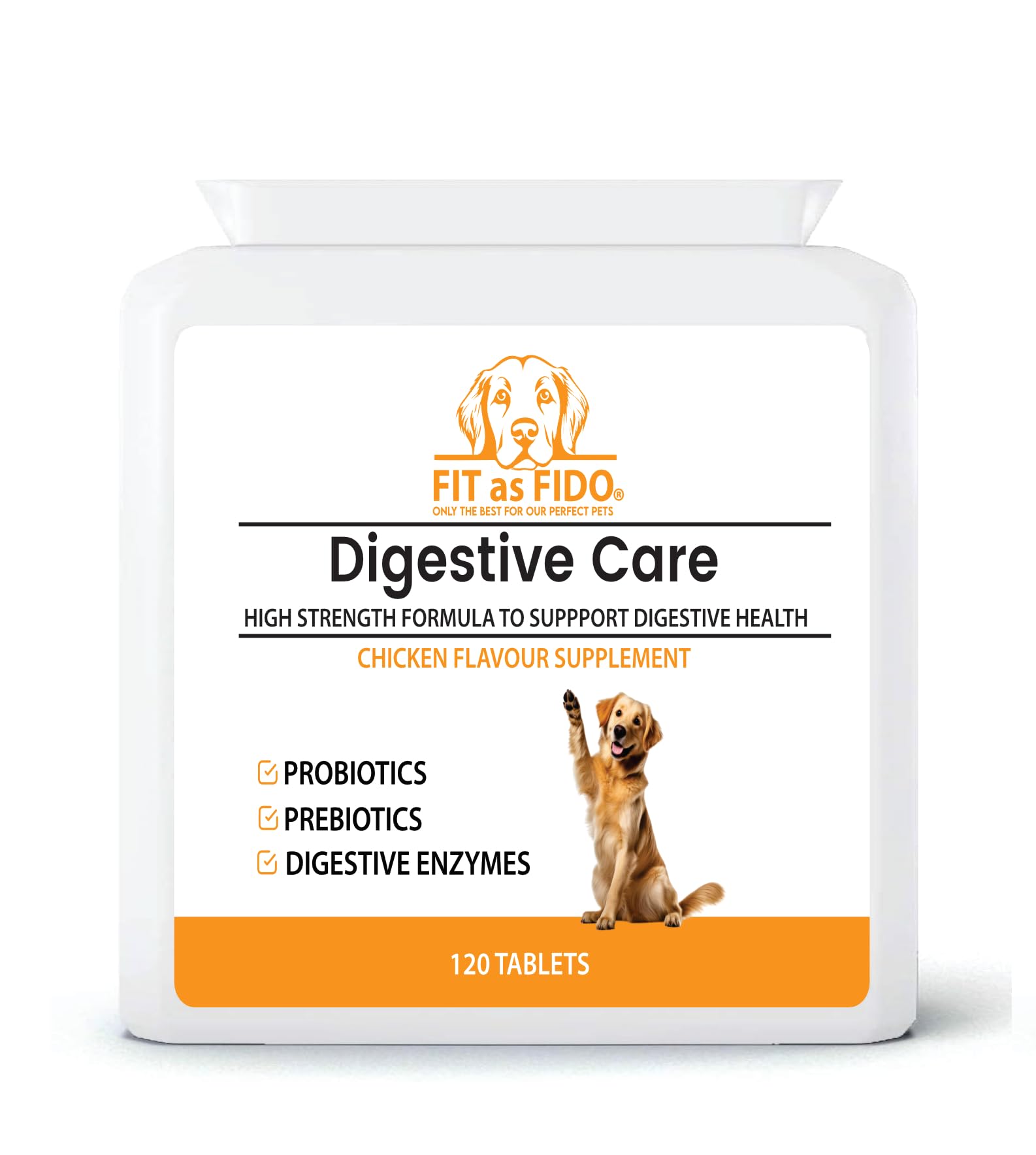 Probiotics for Dogs - 120 Chicken Flavour - Dog Probiotic & Prebiotic ...