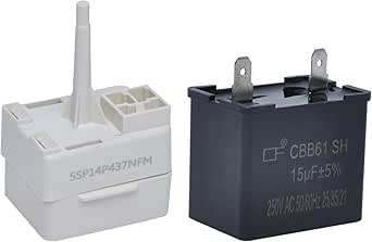 Amazon.com: WPW10662129 2188830 Refrigerator Capacitor Motor ...