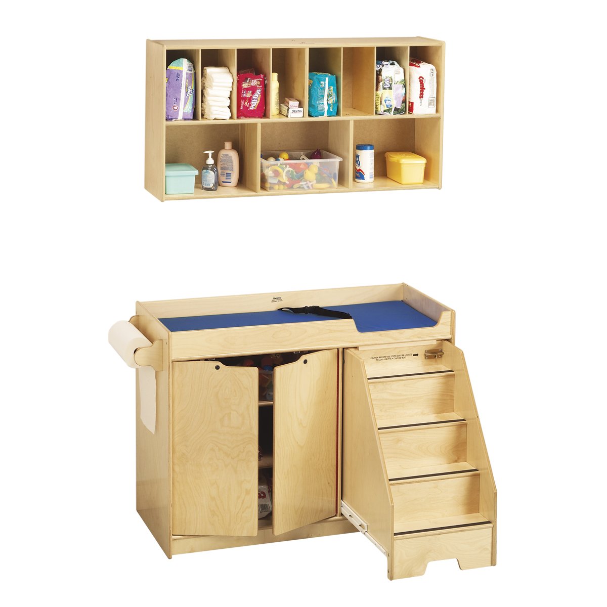Amazon.com: Jonti-Craft 5143JC Changing Table - with Stairs Combo ...