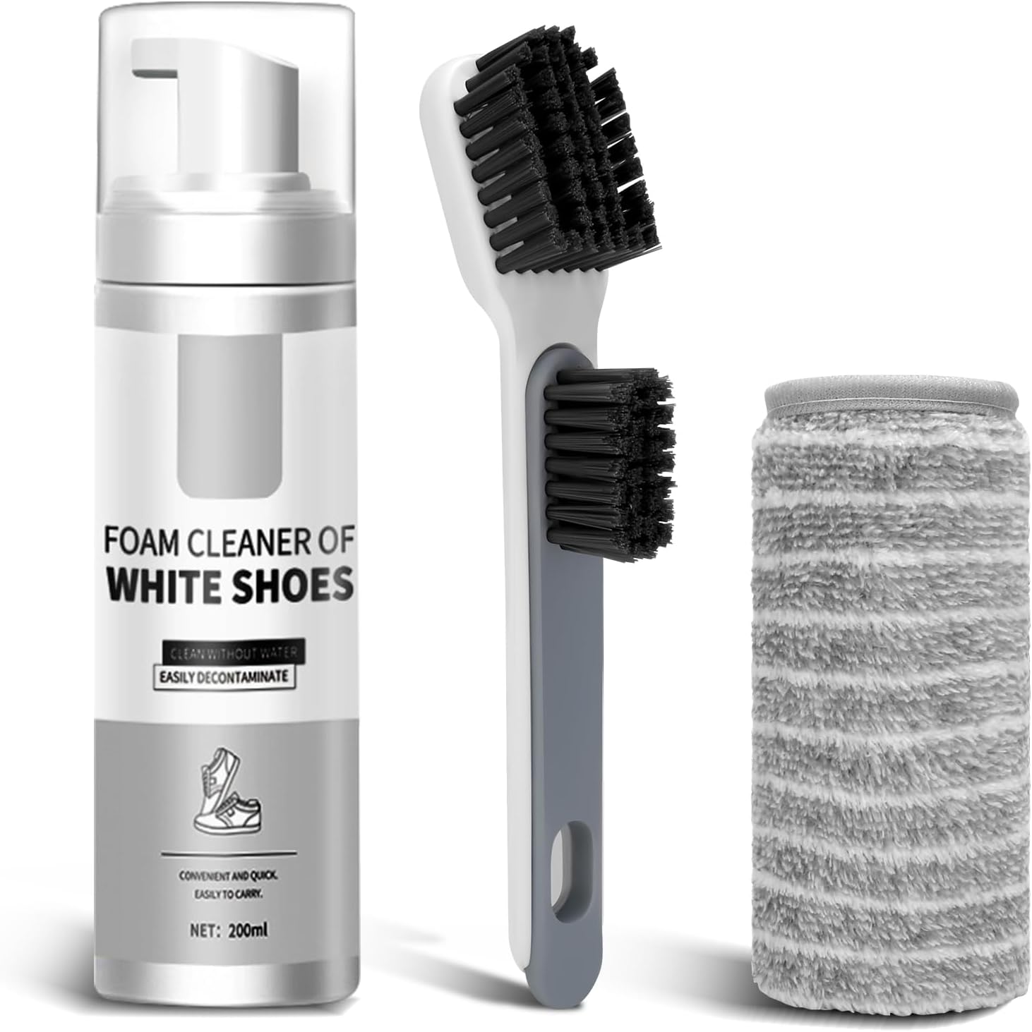 Amazon.com: Shoe Cleaning Kit, 6.76 Oz White Shoe Cleaner, Shoe Cleaner ...