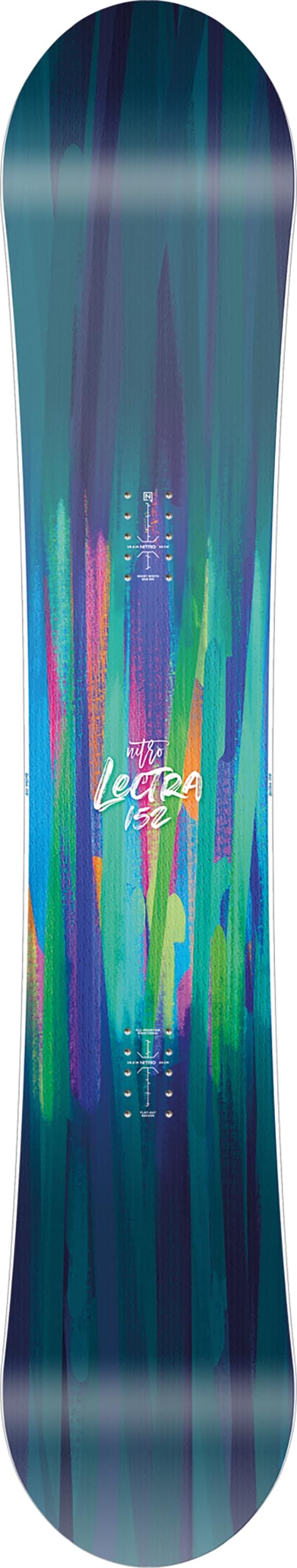 Snapklik.com : Nitro Lectra Brush Womens All-Mountain Snowboard
