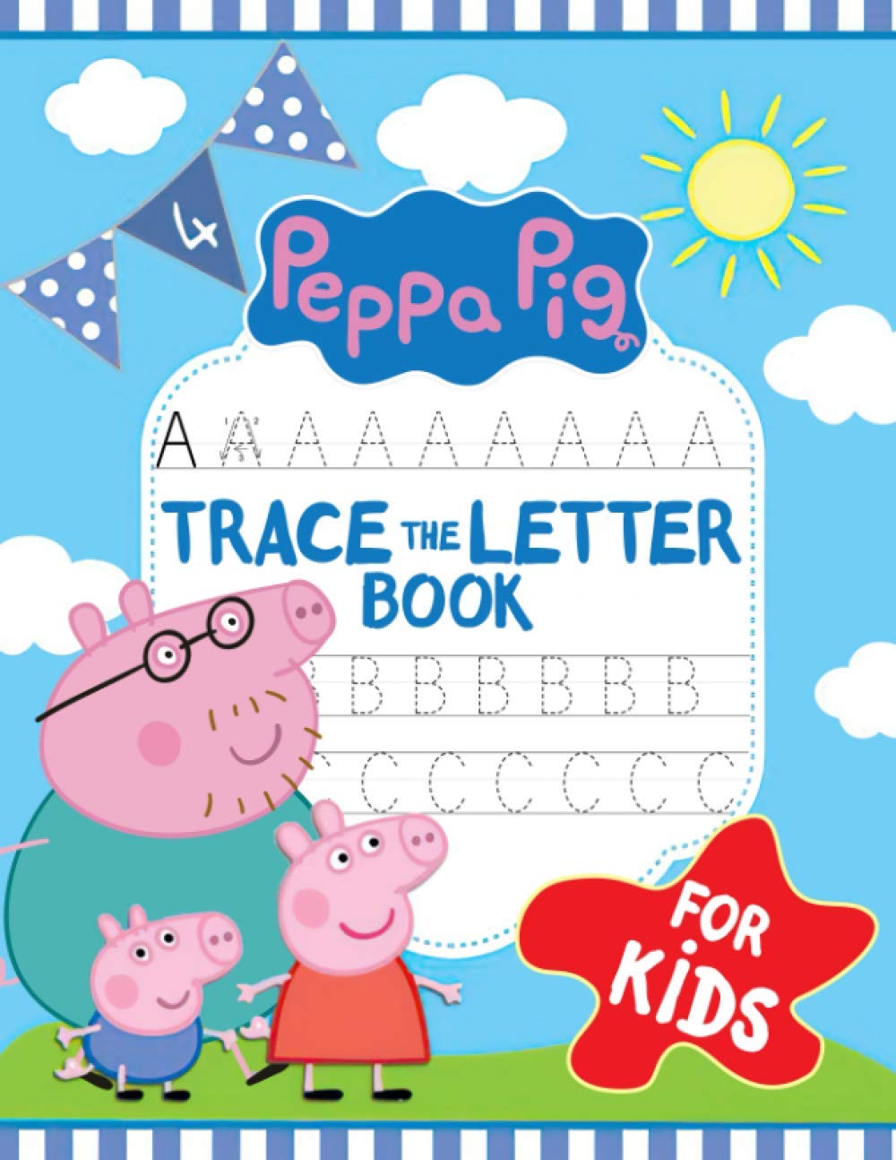 Peppa Pig Trace The Letter Book For Kids Amazing Tracing | Desertcart INDIA