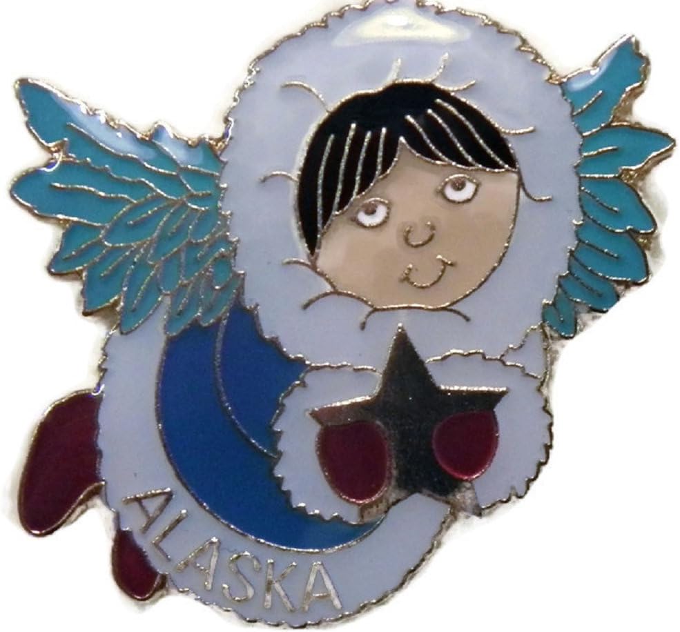 Amazon.com: Alaskan Eskimo Flying Angel (Souvenir Lapel Pin) : Clothing ...