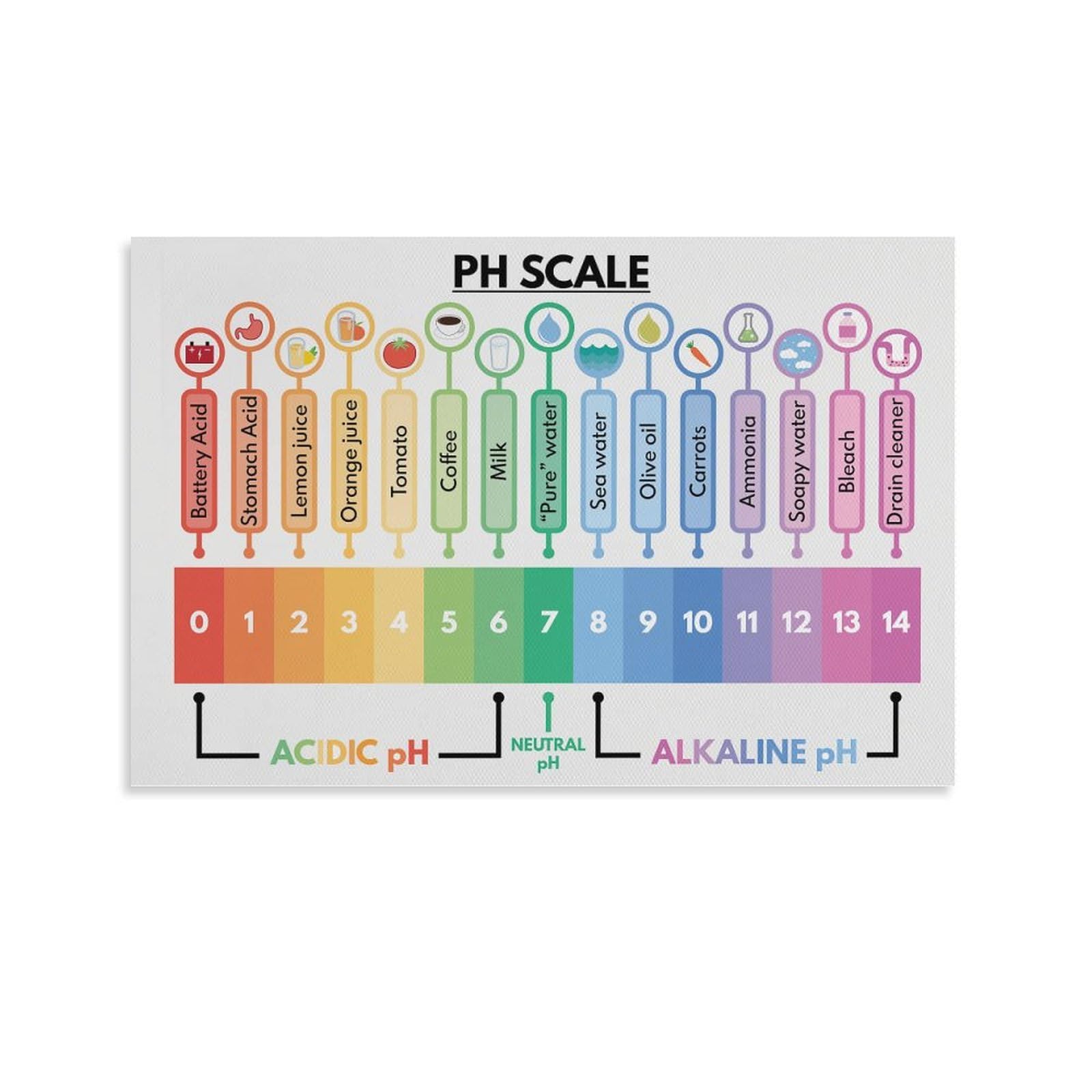 Ph Scale For Kids Vertical