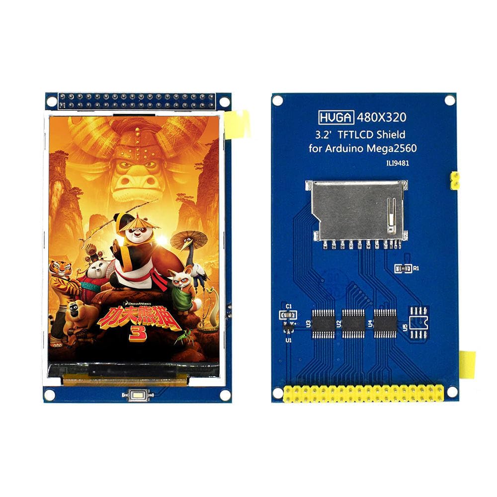 Amazon.com: 3.2 inch TFT LCD Screen Module Ultra HD 320X480 for Arduino ...