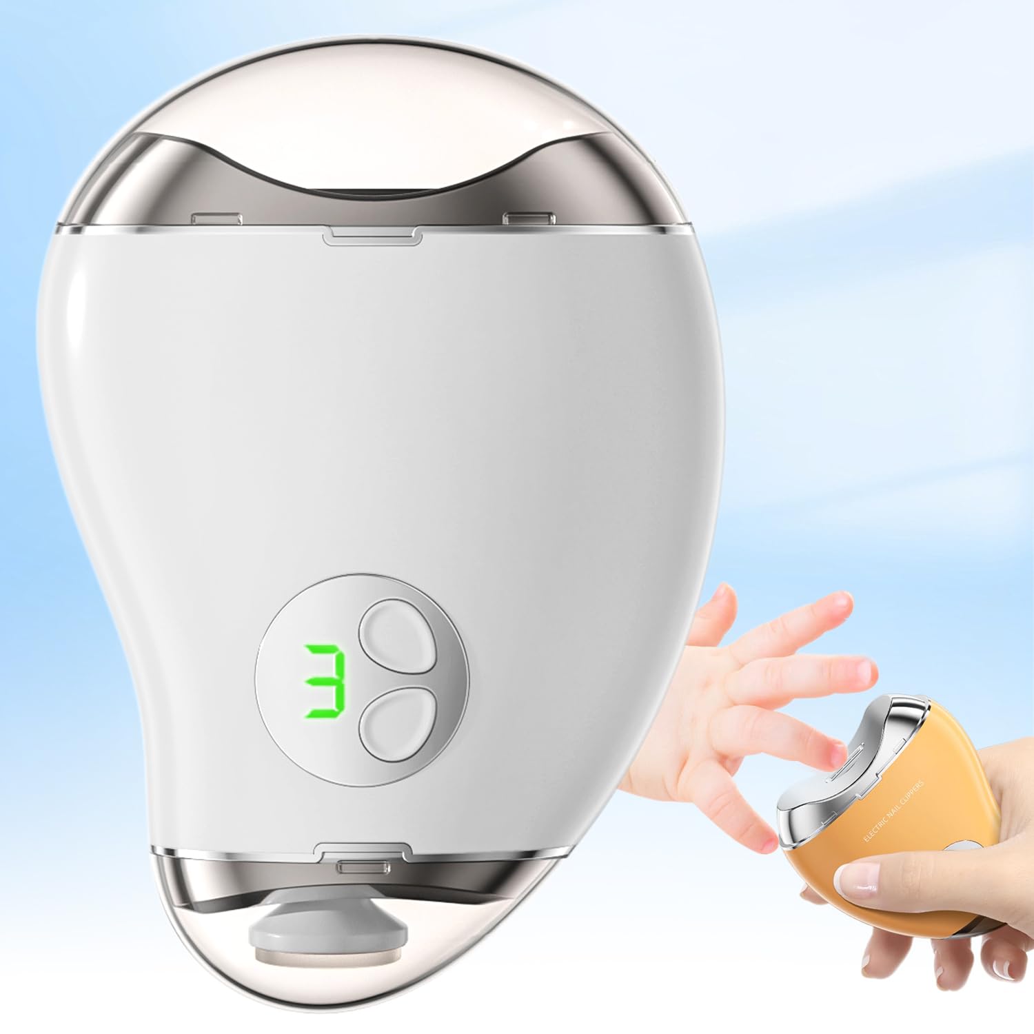 Amazon.com : 2 in 1 Electric Polishing Automatic Nail Clippers, 2025 ...