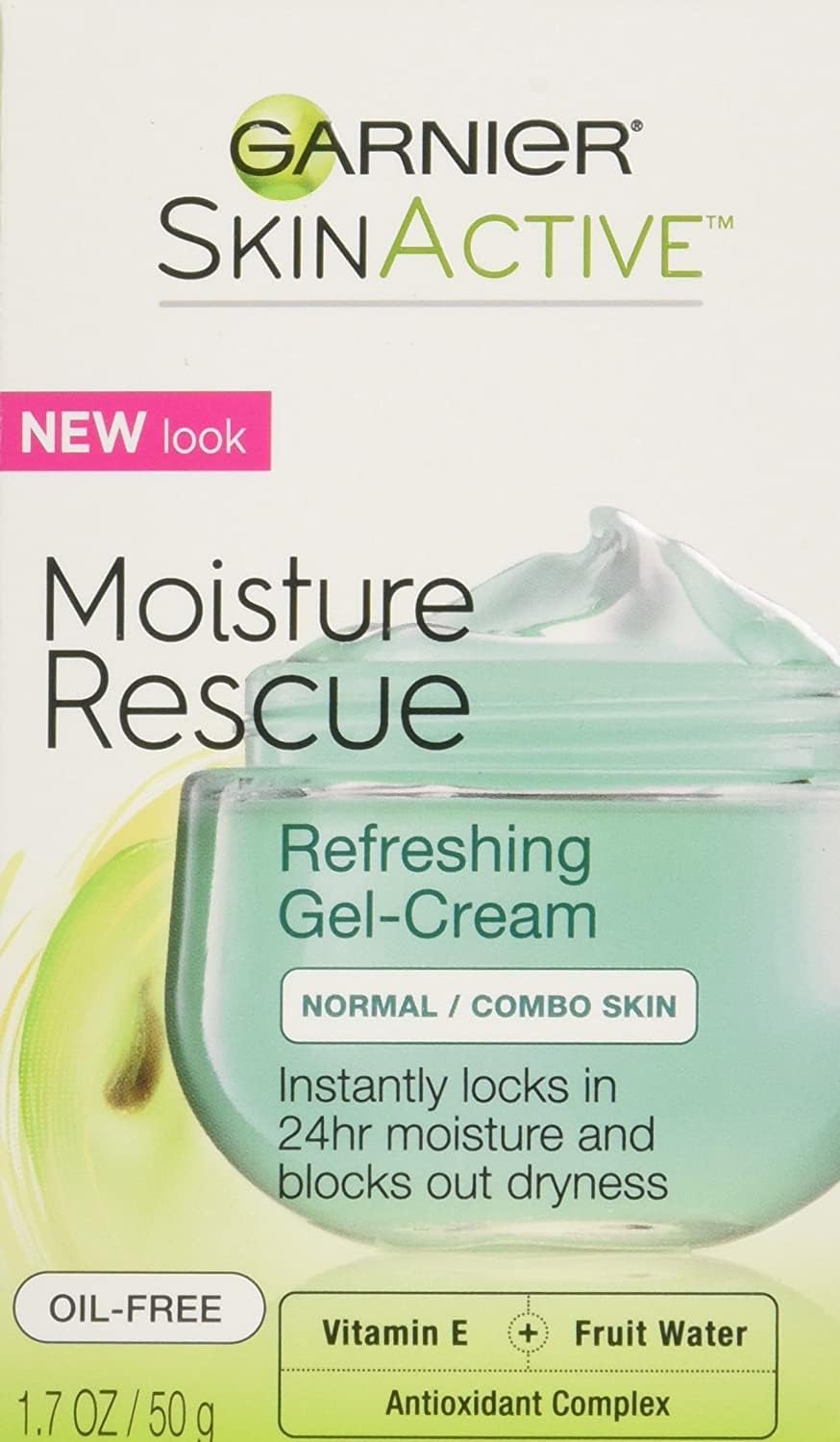 Amazon.com: Garnier Moisture Rescue Refreshing Gel-Cream for Dry Skin ...