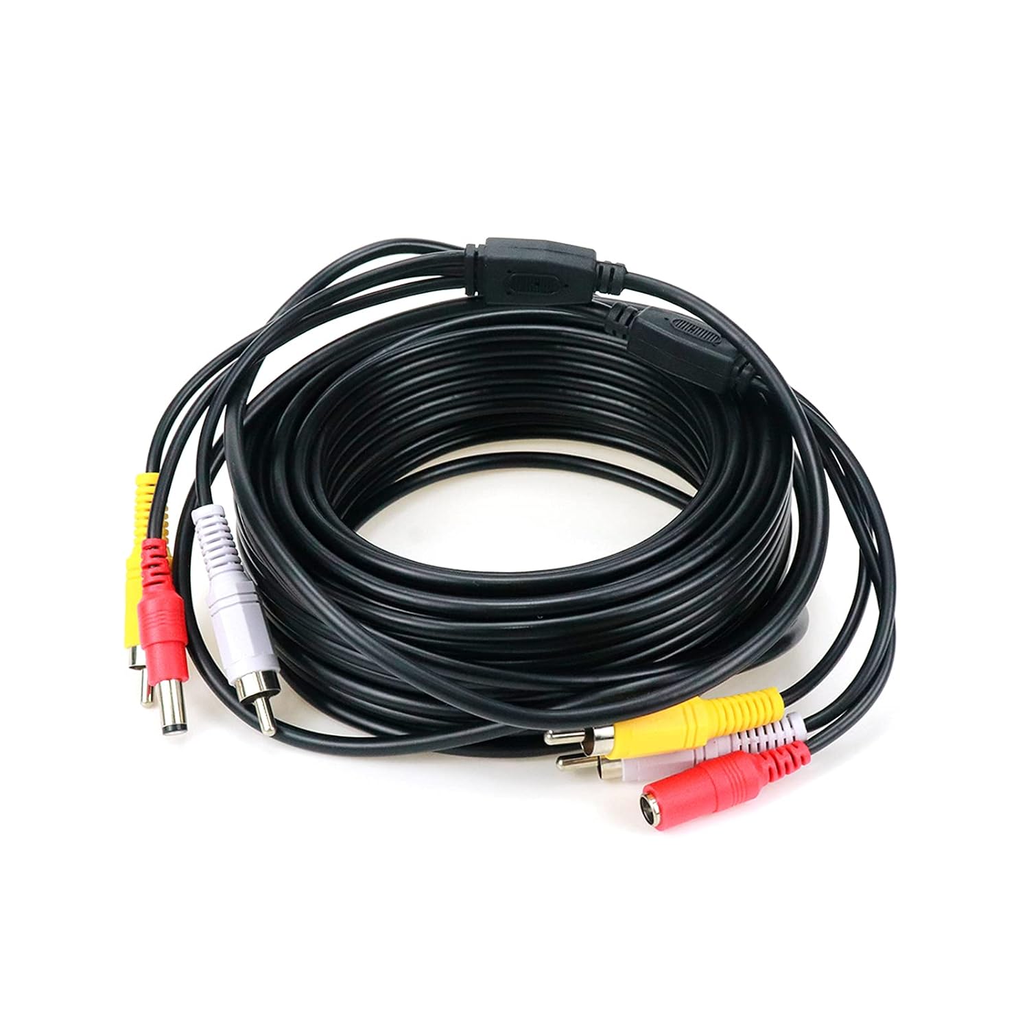 Amazon.com: Dahszhi RCA Male to Male Audio Video Power Cable for CCTV ...