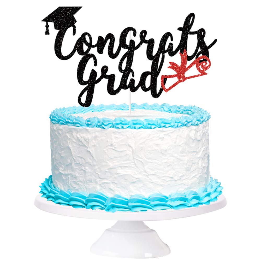 2021 Graduation Hat Cake Topper Congrats Grad Cake Topper Graduation ...