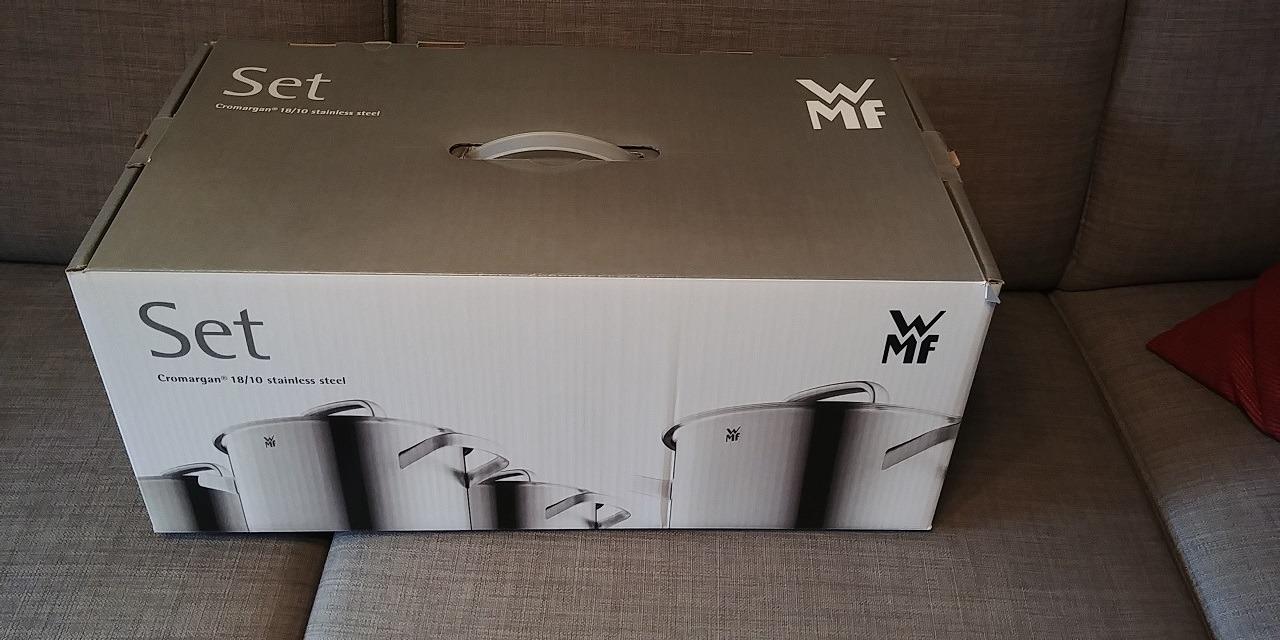 WMF “Transtherm“ Edelstahl Topfset + Pfanne 6 tlg, Kochtopf 20cm ...