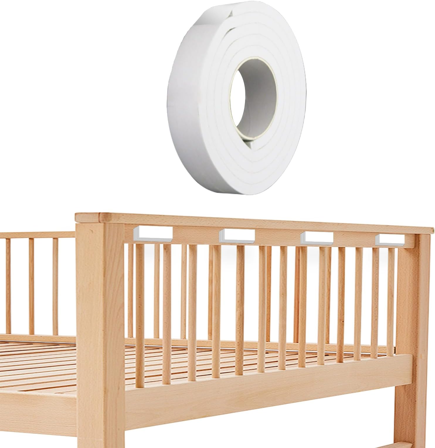 Amazon.com: Wall Buffer Headboard Stoppers for Wall - Soft Bed ...