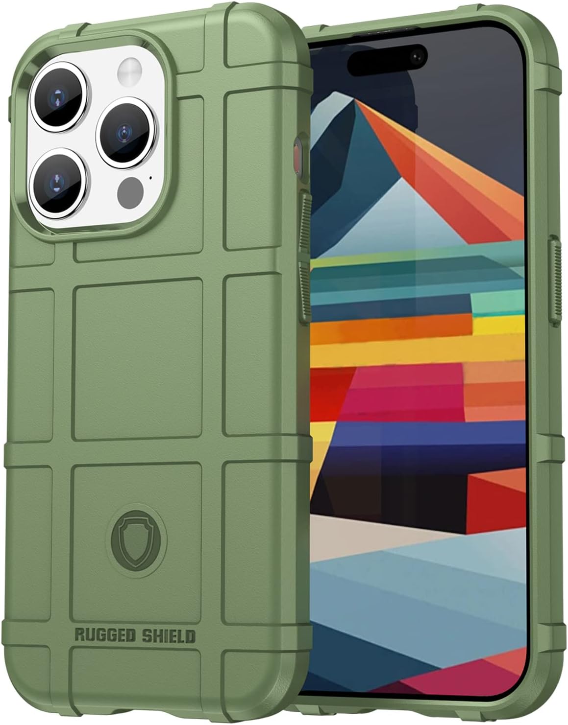 Amazon.com: Monwutong Slim Fit Case for iPhone 16 Pro,Rugged Shield ...