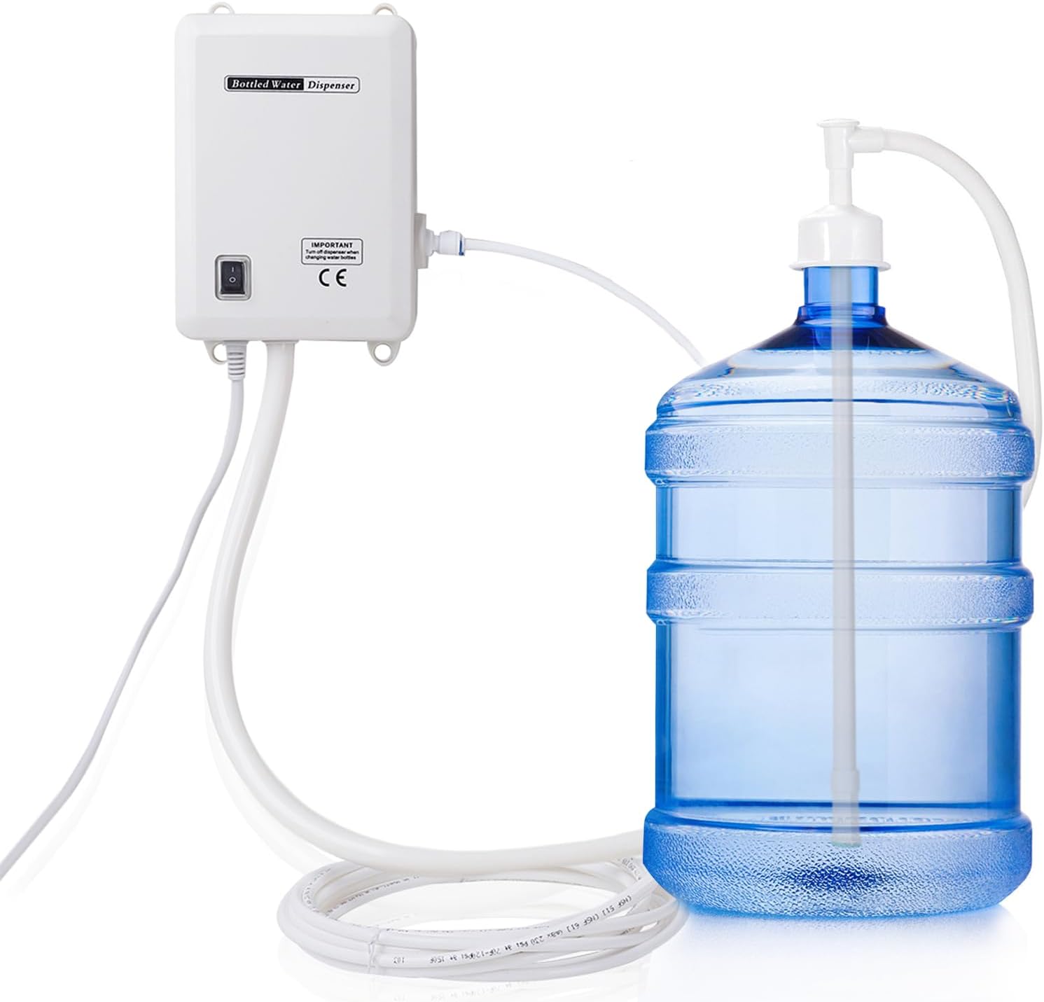 Bottled Water Dispenser Pump System - 20ft 110V AC US Plug Water ...